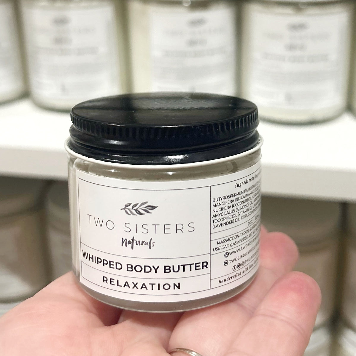 WHIPPED BODY BUTTER - Two Sisters Naturals