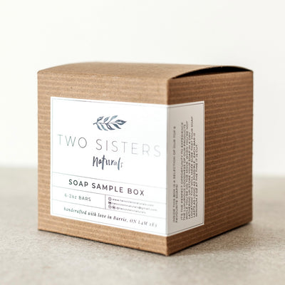 SOAP SAMPLE BOX - Two Sisters Naturals